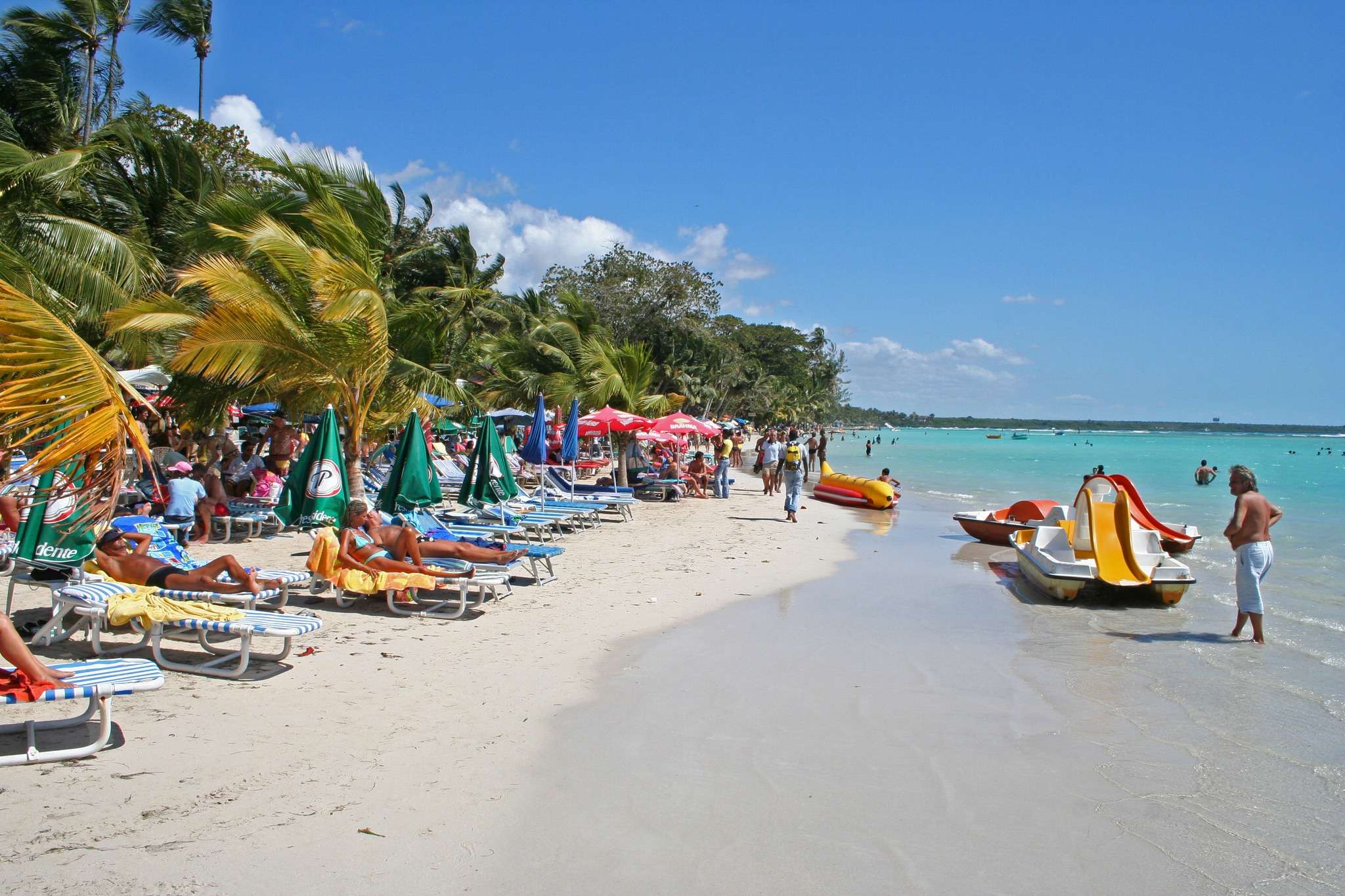 Plage de Boca Chica République Dominicaine + - voyageavecnous.com